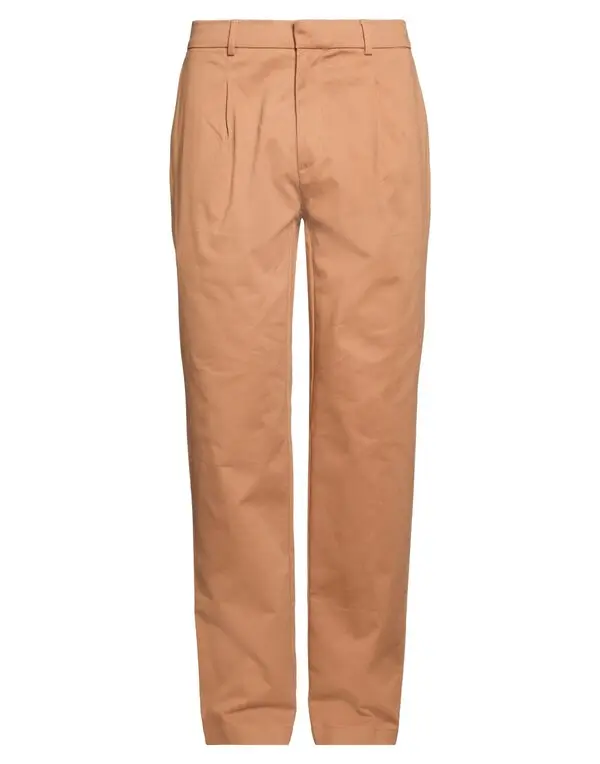 CRUNA Pants Light Brown Size Cotton, Elastane