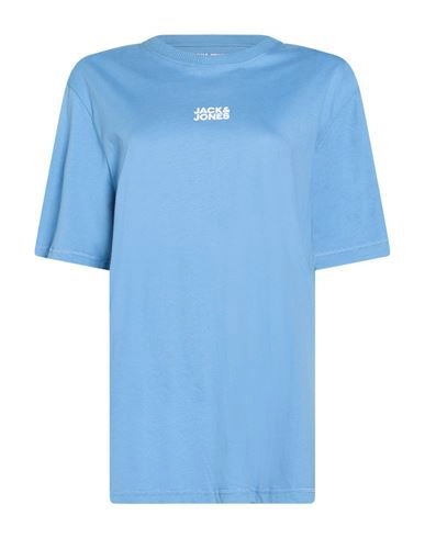 JACK & JONES T-shirt Size Cotton - Light Blue