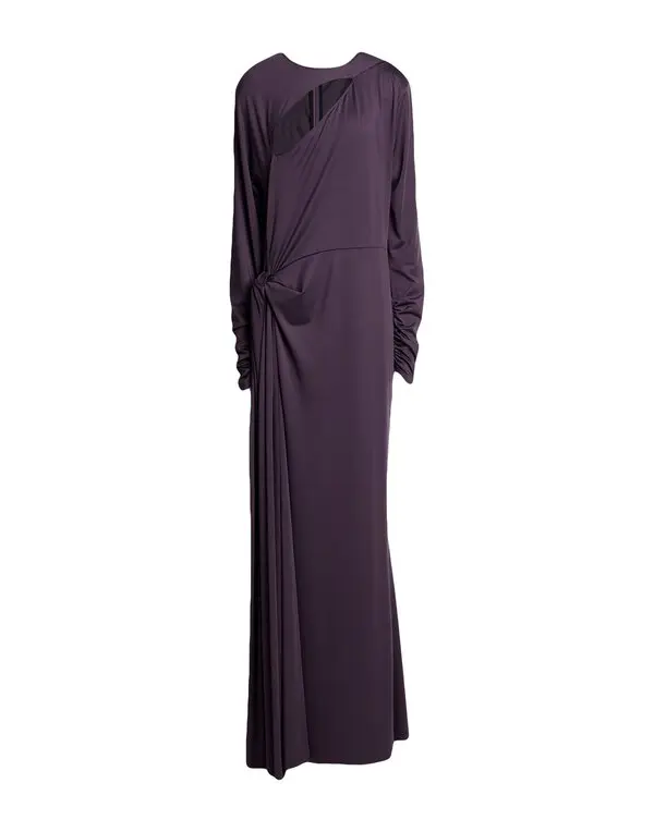 Victoria Beckham Polyester Elastane Maxi Dress - Purple