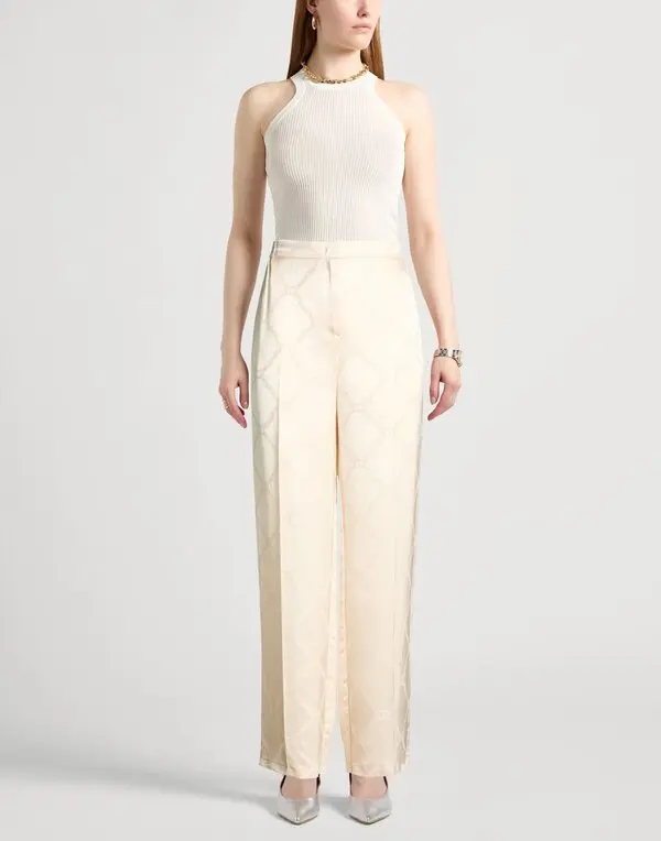 TWINSET Lyocell And Viscose Jacquard Pajama Pants