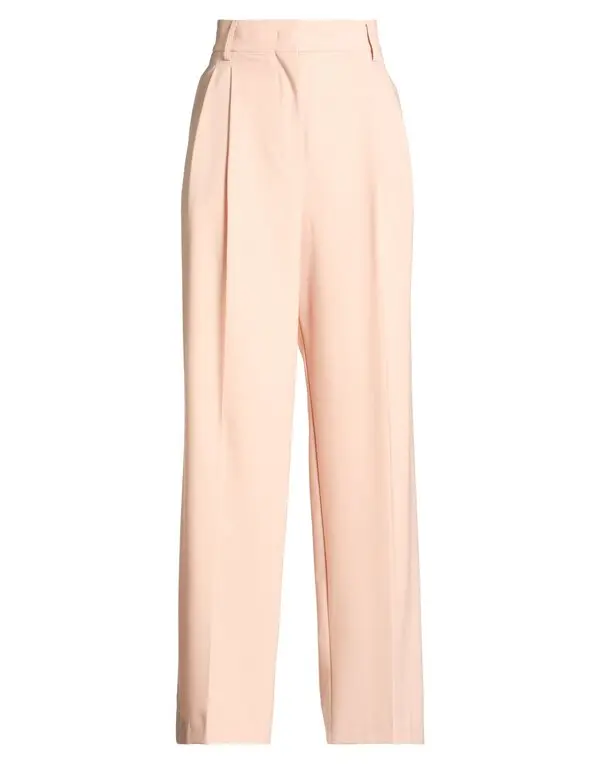 SEMICOUTURE Pants Blush Size Polyester, Virgin Wool, Elastane - Pink