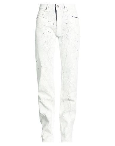MAISON MARGIELA Jeans Size Cotton, Elastane - White