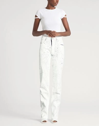MAISON MARGIELA Straight-leg Coated Jeans