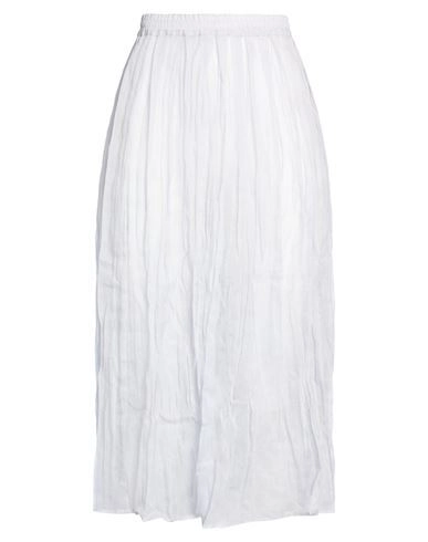 TOD'S Midi Skirt In Light Cotton - Grey