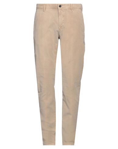 Incotex Cotton Elastane Moleskin Pants - Beige