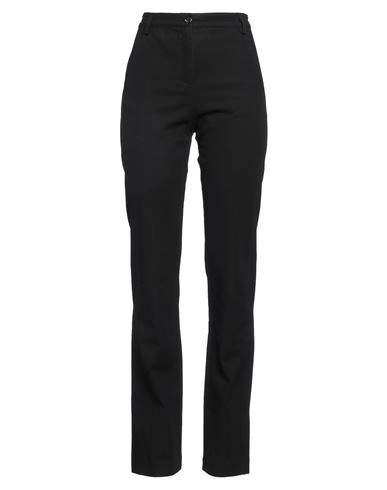 Pinko Pants Size Cotton, Elastane - Black