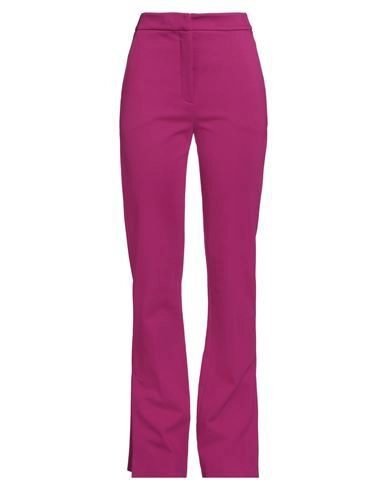 JUCCA High-waisted Bootcut Stretch Trousers - Magenta