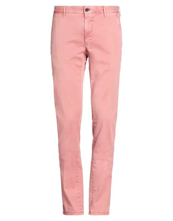 Incotex Antique Rose Cotton Elastane Chino Pants