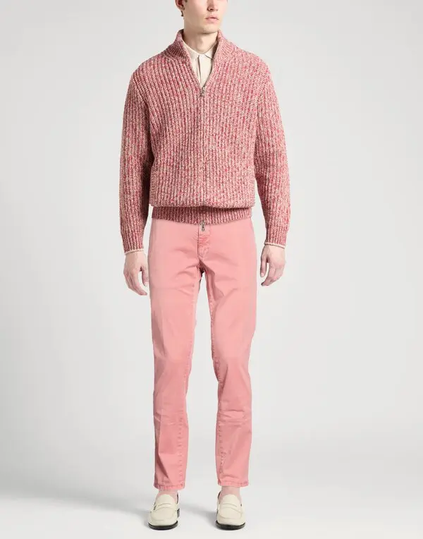 Incotex Antique Rose Cotton Elastane Chino Pants