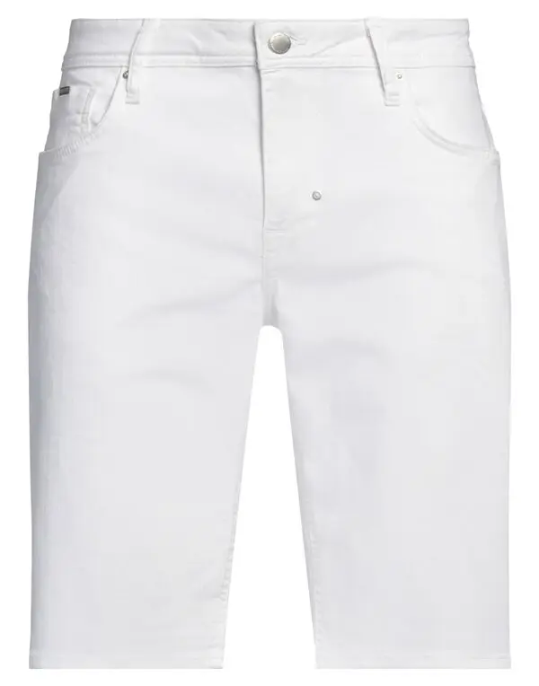 ANTONY MORATO Denim Shorts Size Cotton, Elastane