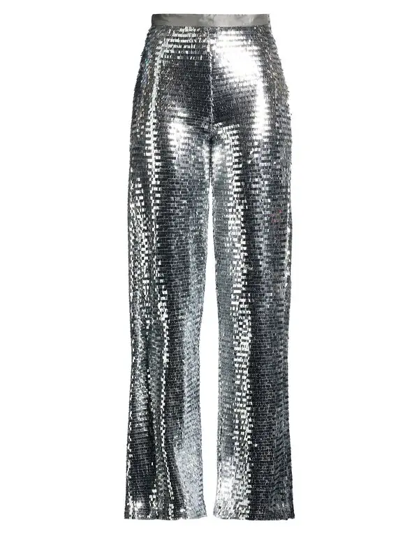 Liviana Conti Wide-leg Sequined Tulle Pants