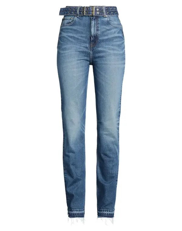 GANNI Straight-leg Organic Cotton Blend Jeans