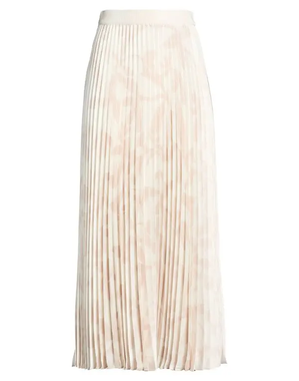 Agnona Pleated Maxi Skirt
