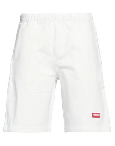 Kenzo Shorts & Bermuda Shorts Size Cotton, Elastane - White