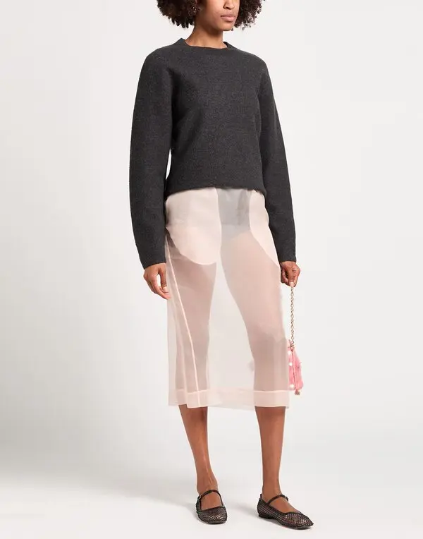 Simone Rocha Silk Midi Skirt