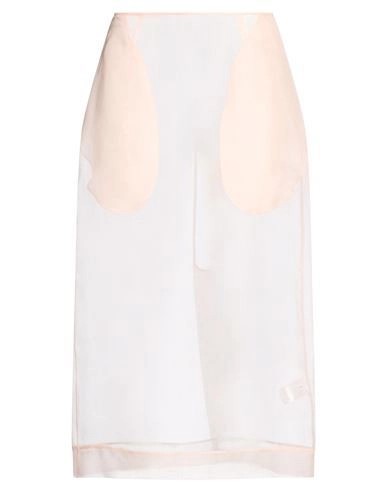 Simone Rocha Midi Skirt Blush Size Silk - Pink