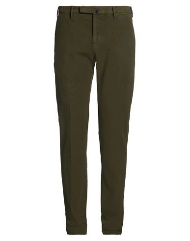 Incotex Pants Dark Size Cotton, Elastane - Green