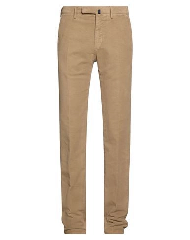 Incotex Pants Dark Size Cotton, Elastane - Sand