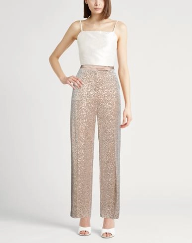 Peserico Pants Size Polyester, Elastane, Silk - Beige
