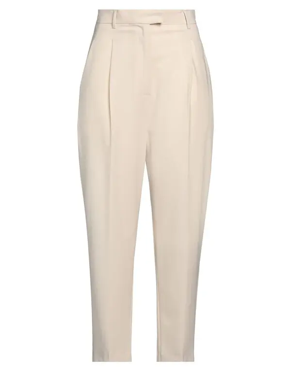 JUCCA Pants Size Polyester, Virgin Wool, Elastane - Beige