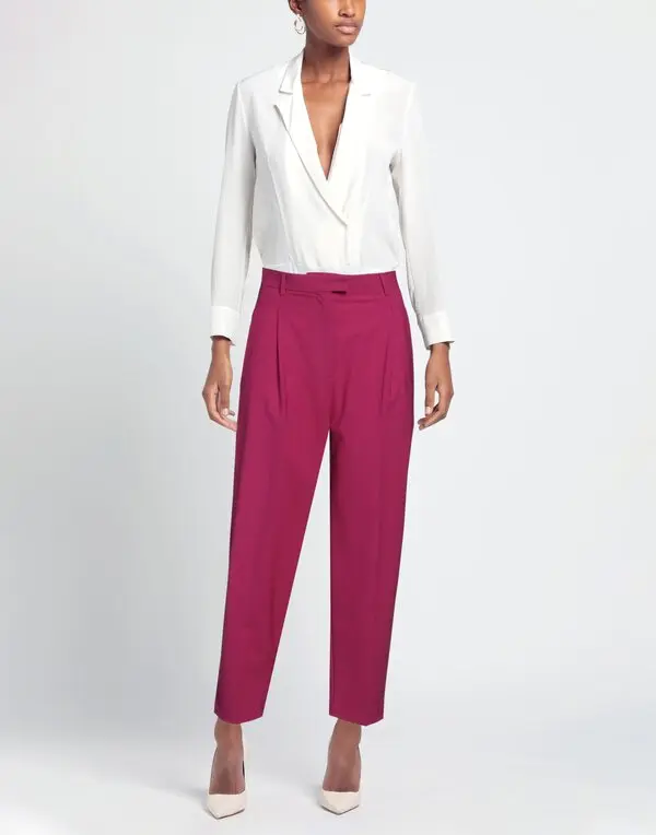 JUCCA High Waisted Tapered Crepe Pants