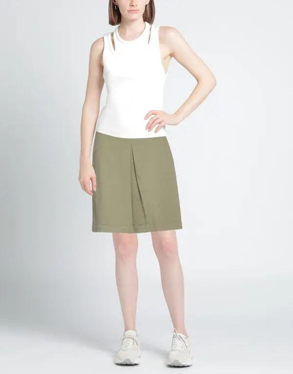 Peserico Cotton Elastane Flared Skirt