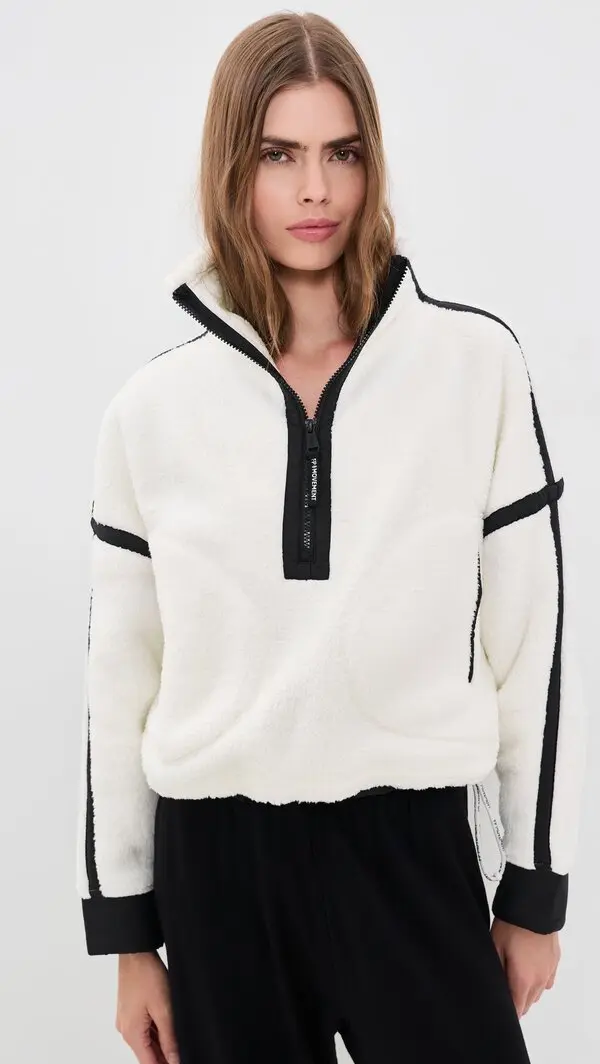 Free People Mountain High Half-zip Fleece