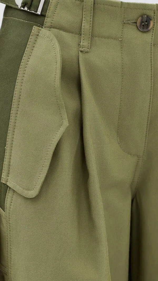 3.1 Phillip Lim Curved Cargo Utility Pants