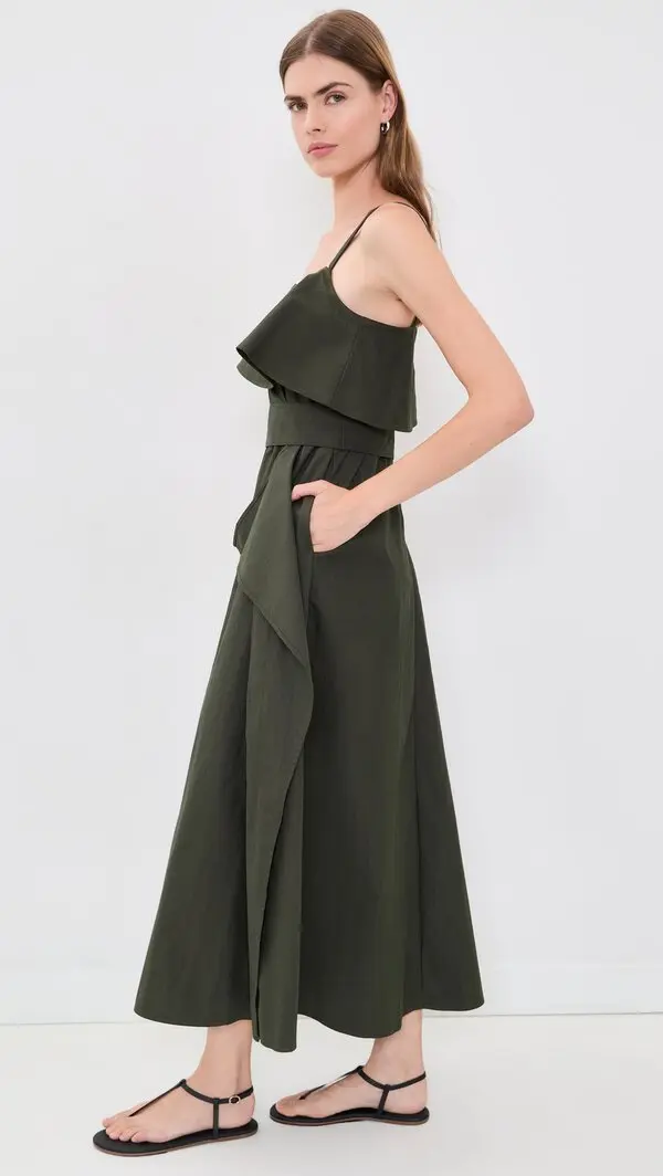 Proenza Schouler White Label Reign Midi Dress - Willow