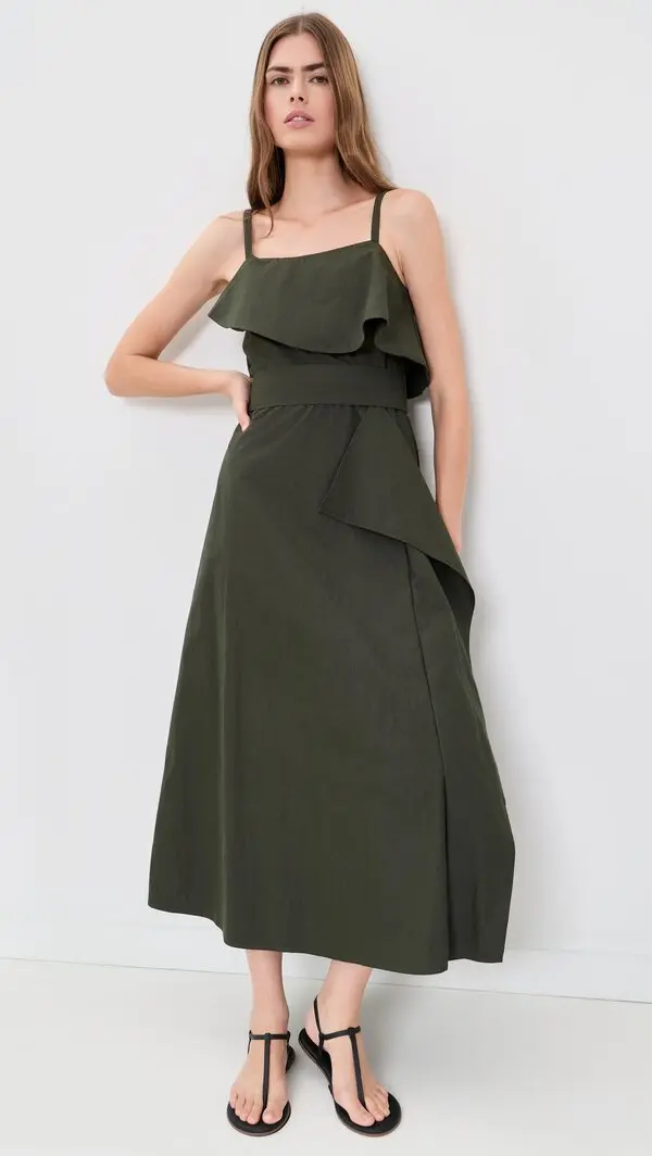 Proenza Schouler White Label Reign Midi Dress - Willow