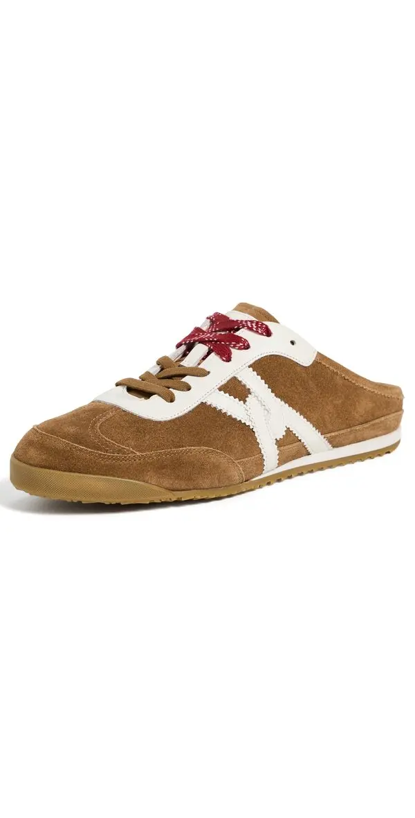 Veronica Beard Nicoline Mules - Chestnut Multi