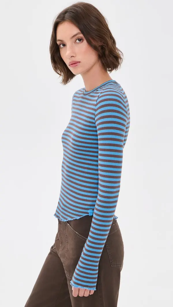 Free People Easy Does It Stripe Tee