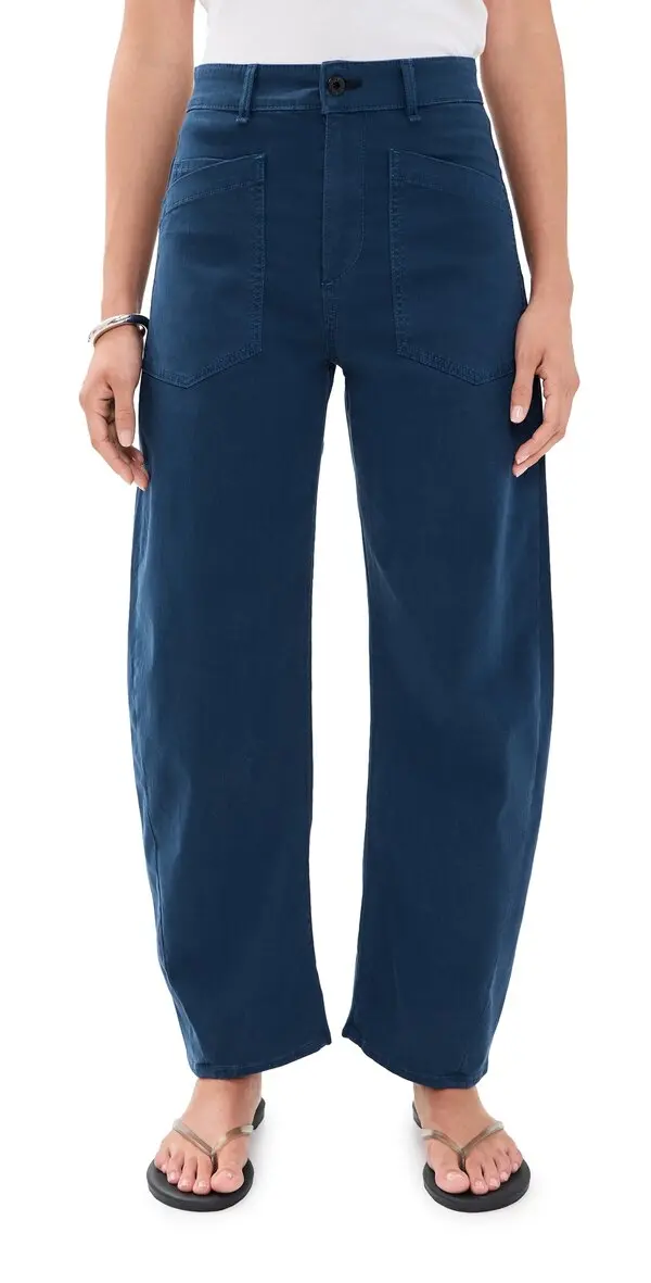 ASKK NY Twisted Barrel Pants - Navy