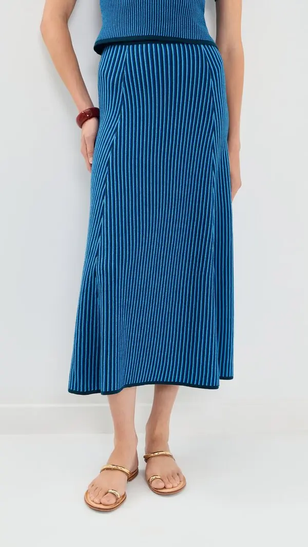 Escvdo Lienzo Knit Midi Skirt