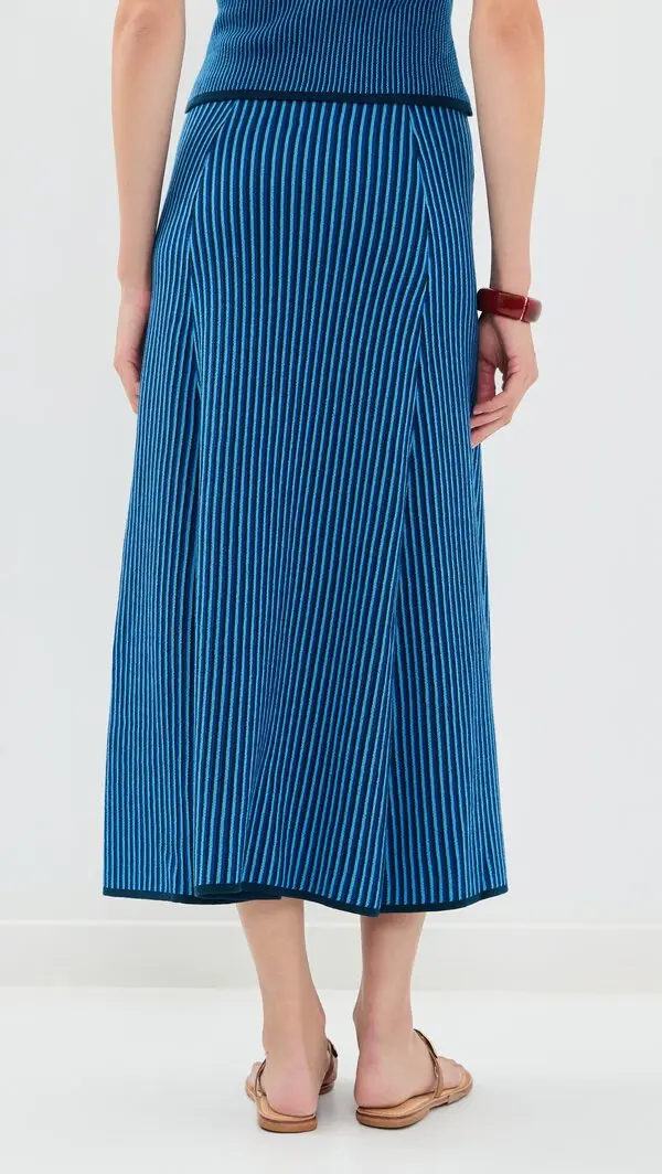 Escvdo Lienzo Knit Midi Skirt