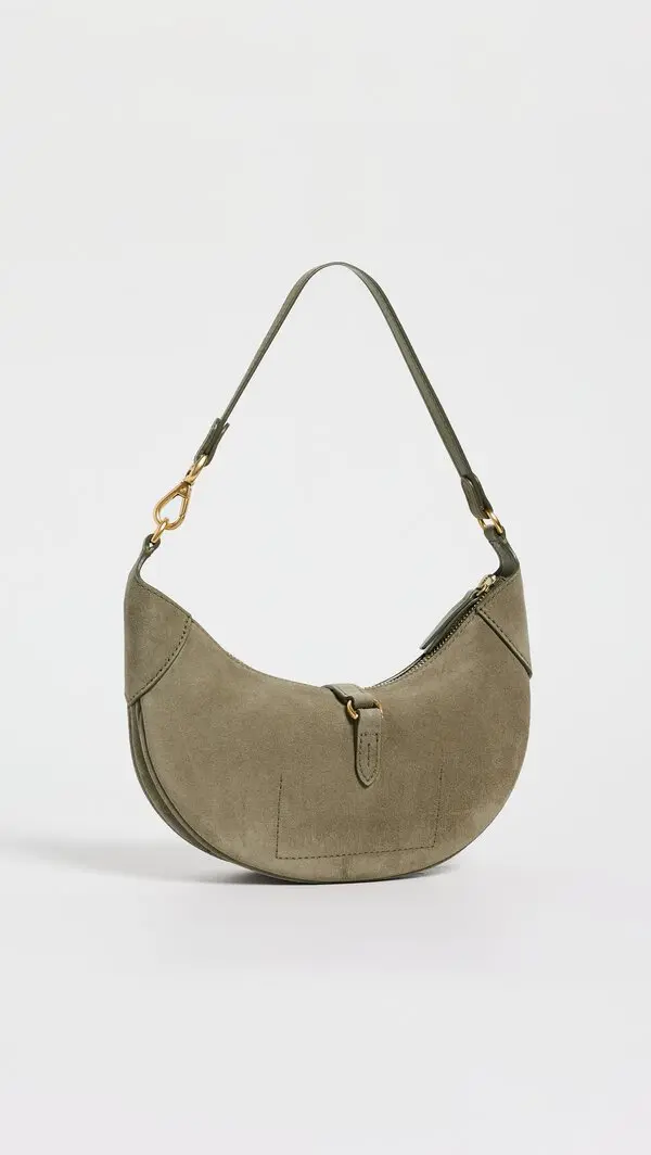 Polo Ralph Lauren Suede Id Mini Shoulder Bag