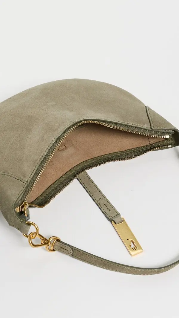 Polo Ralph Lauren Suede Id Mini Shoulder Bag
