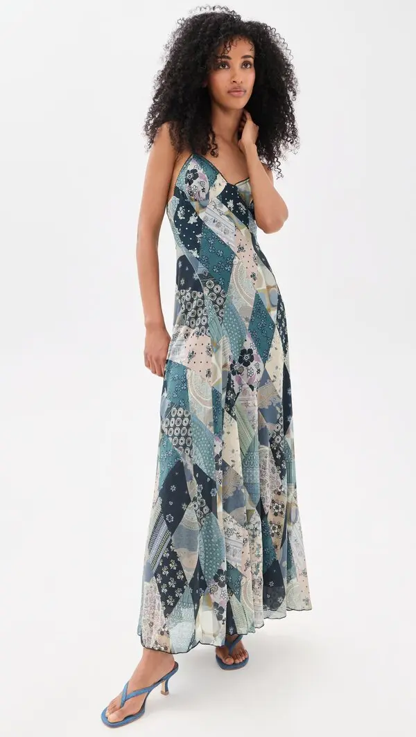 Free People Tis The Season' Maxi Dress - Storm Combo