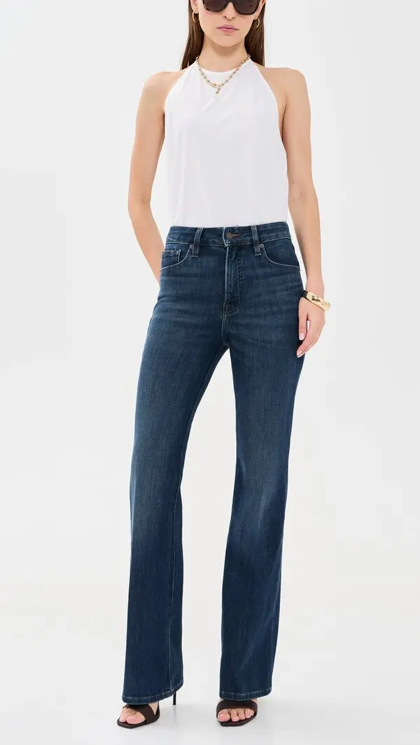 Good American Good Classic Bootcut Jeans