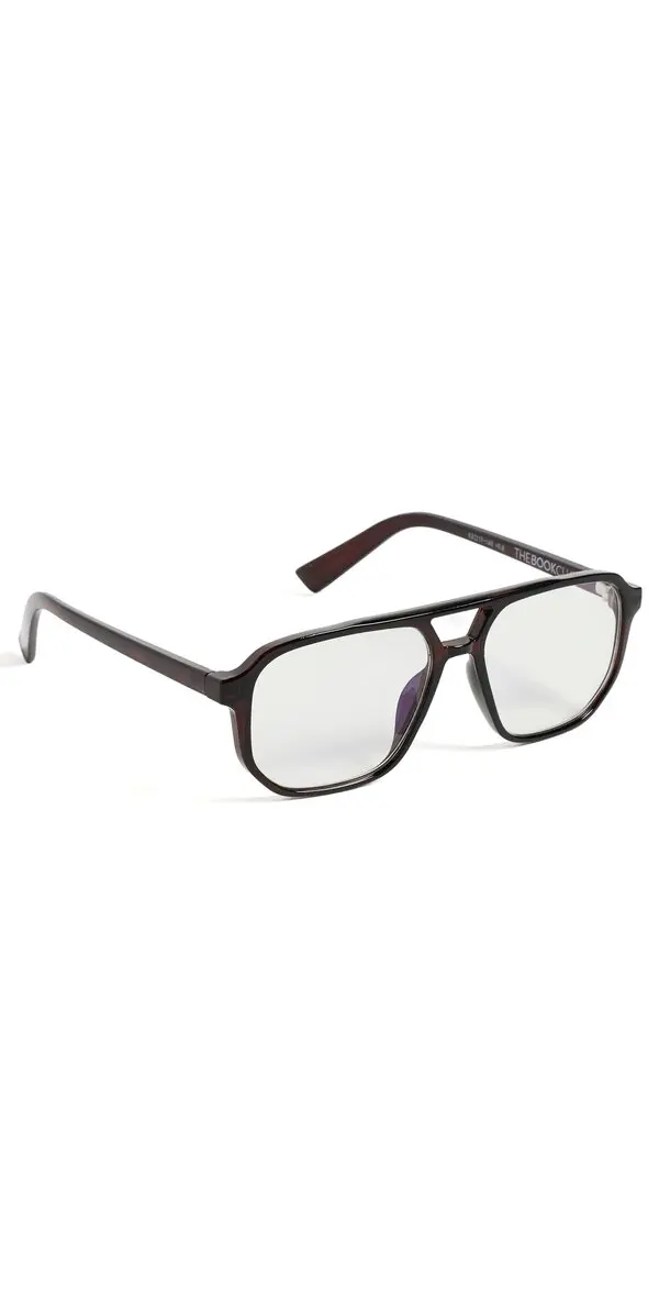 THE BOOK CLUB The Atticus Blue Light Eyeglasses - Bark