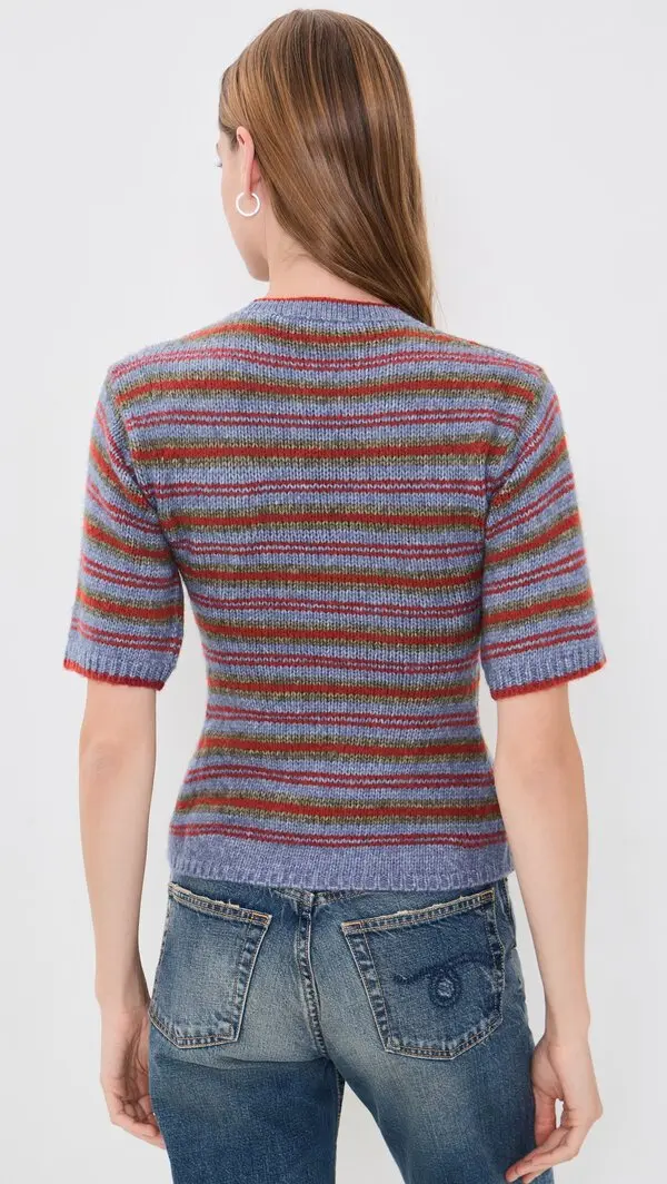 Proenza Schouler White Label Dana Stripe Sweater