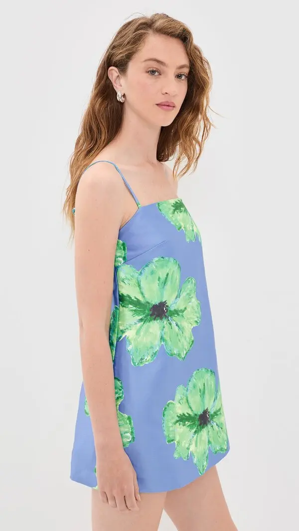 THE WOLF GANG Palma Mini Dress Floral Print