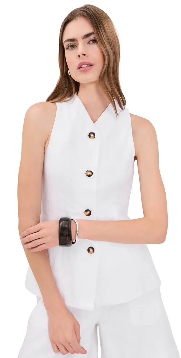 Posse Dakota Vest - Ivory