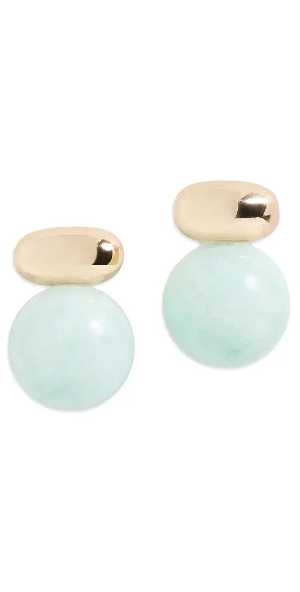 Shashi Alice Resin Bead Drop Earrings