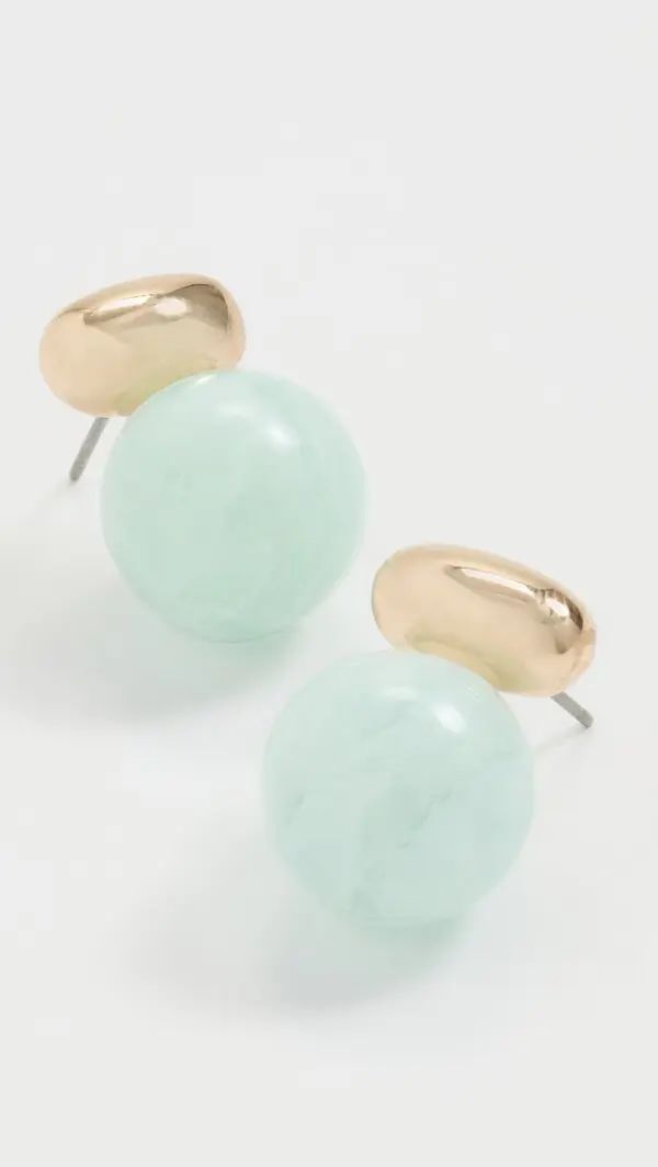 Shashi Alice Resin Bead Drop Earrings