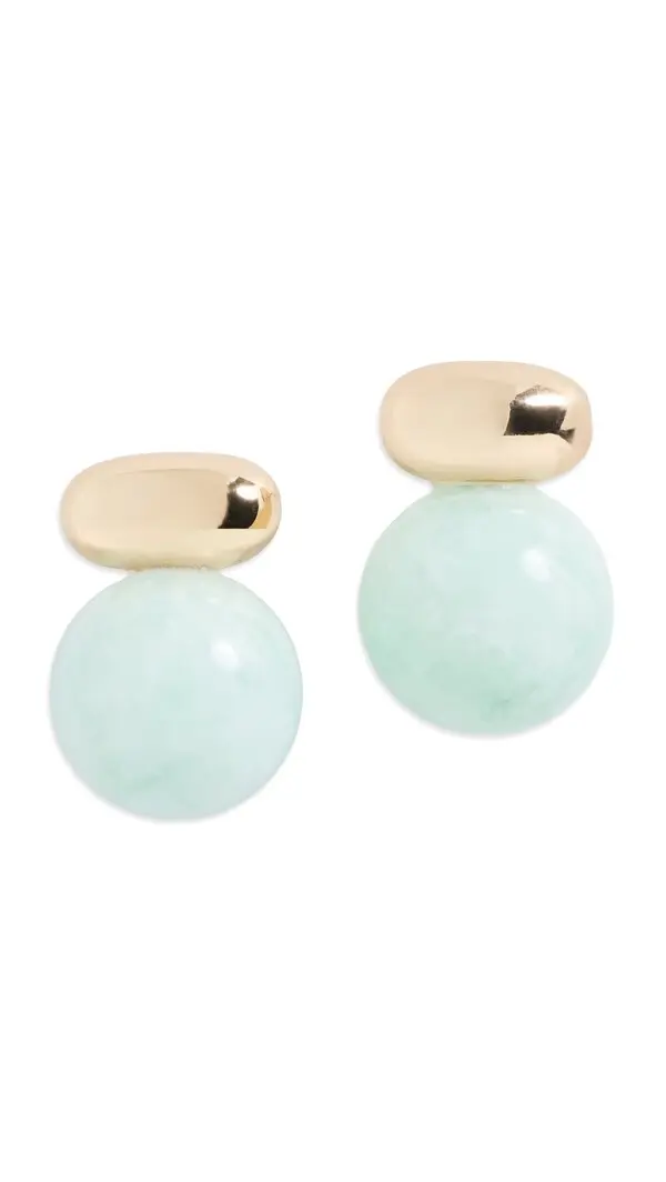 Shashi Alice Resin Bead Drop Earrings