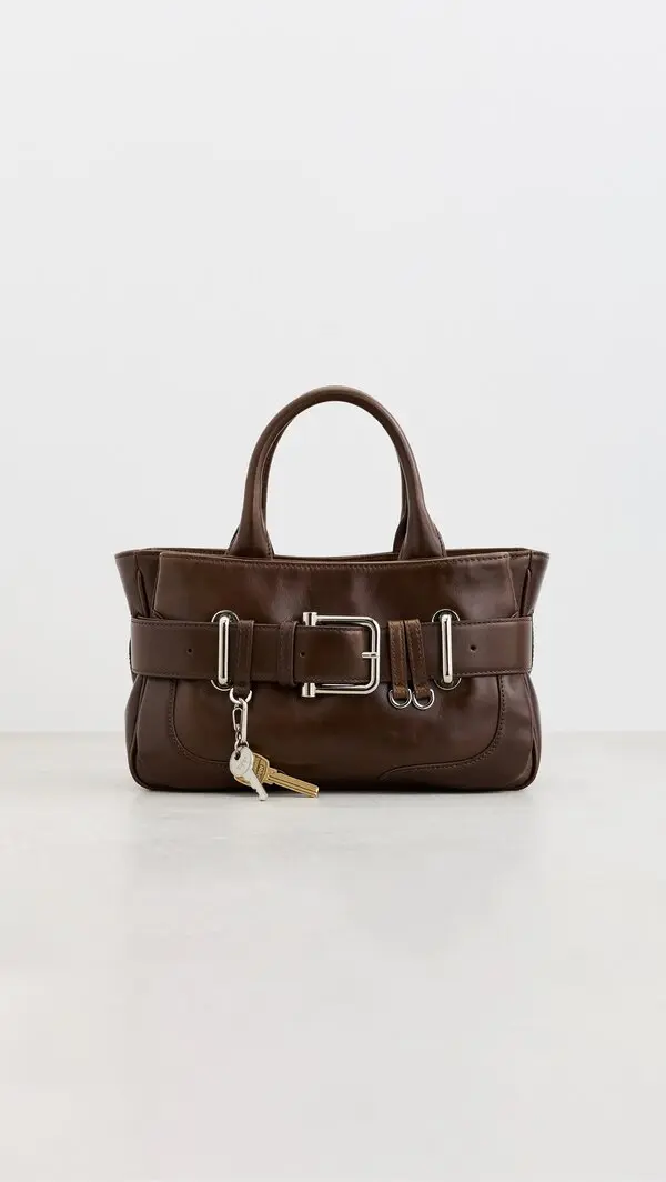OSOI Brocle Mini Tote Bag - Marrone