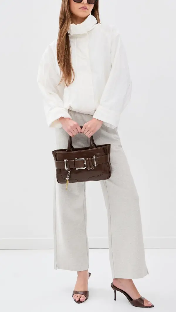 OSOI Brocle Mini Tote Bag - Marrone