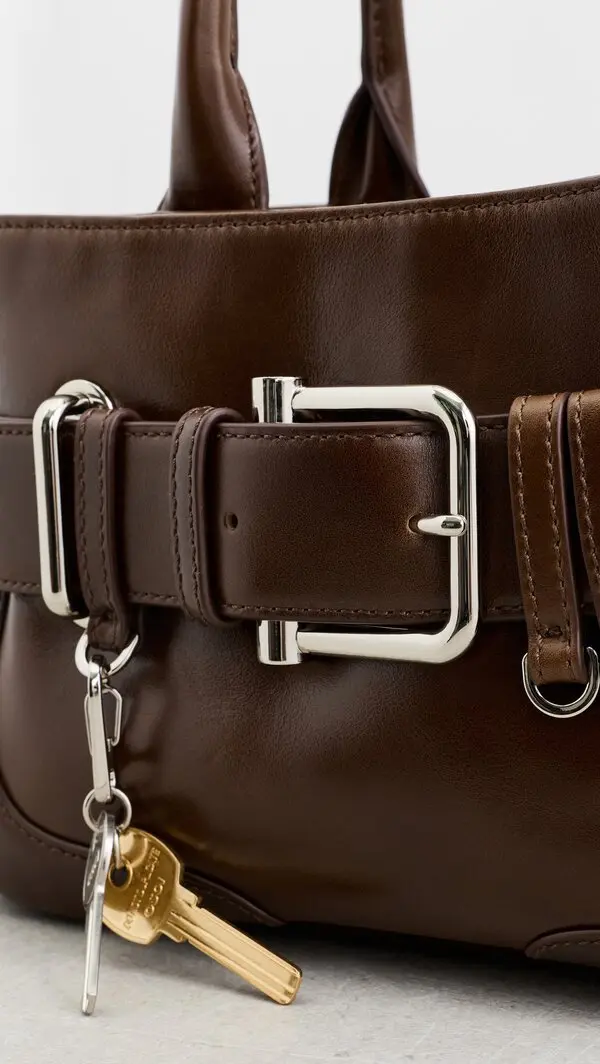 OSOI Brocle Mini Tote Bag - Marrone