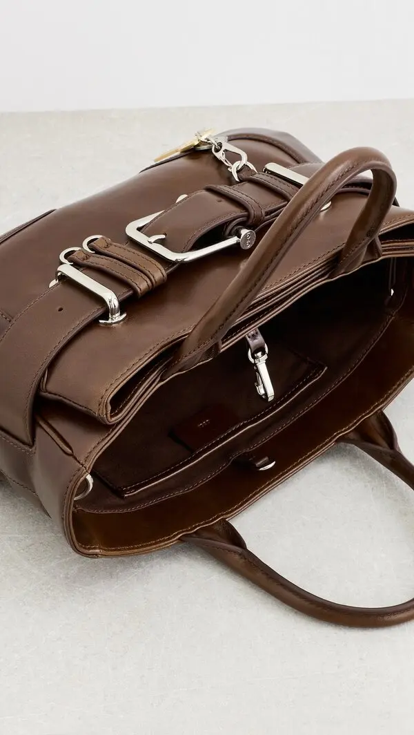 OSOI Brocle Mini Tote Bag - Marrone